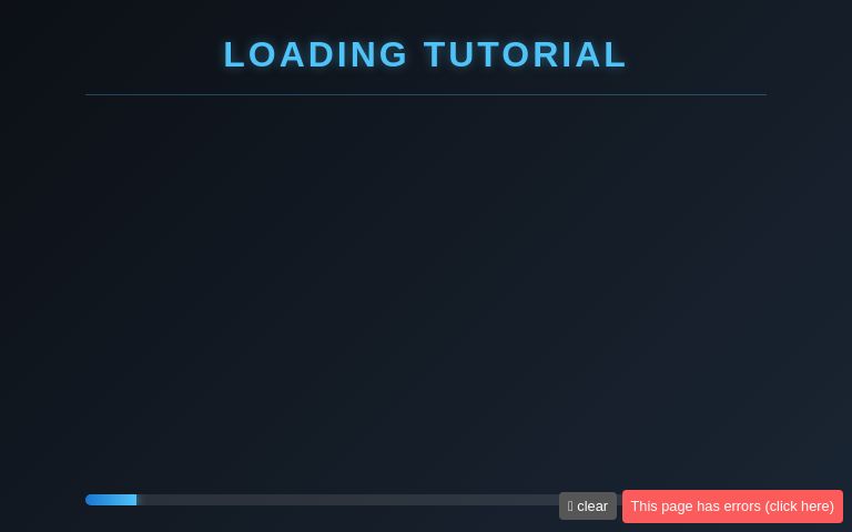 Loading Tutorial ― Perchance Generator