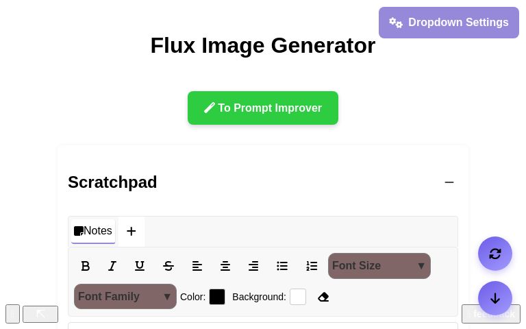 Flux Image Generator
