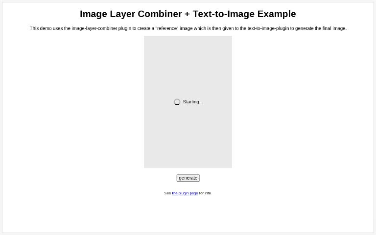 Image Layer Combiner + Text-to-Image Example ― Perchance Generator