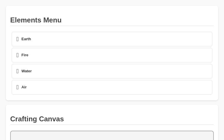 Infinity Craft ― Perchance Generator