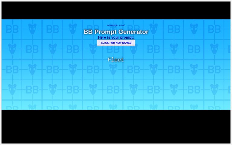 BB Prompt Generator
