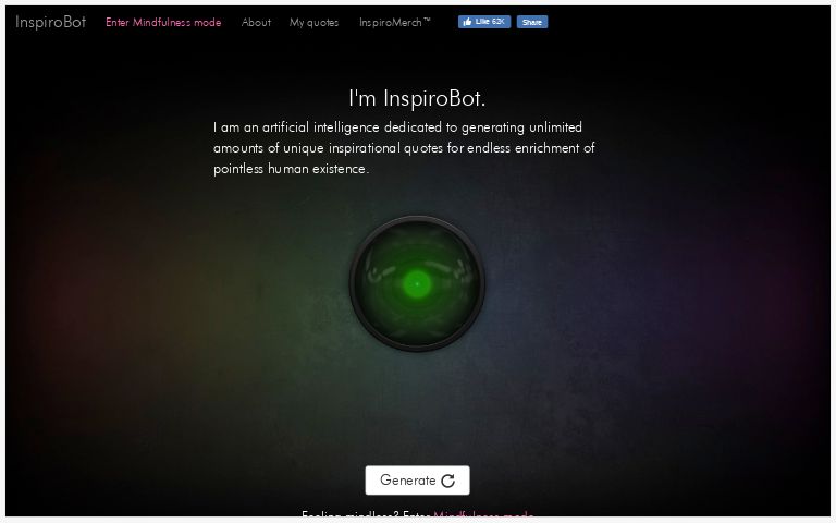 Inspirobot Me ― Perchance Generator