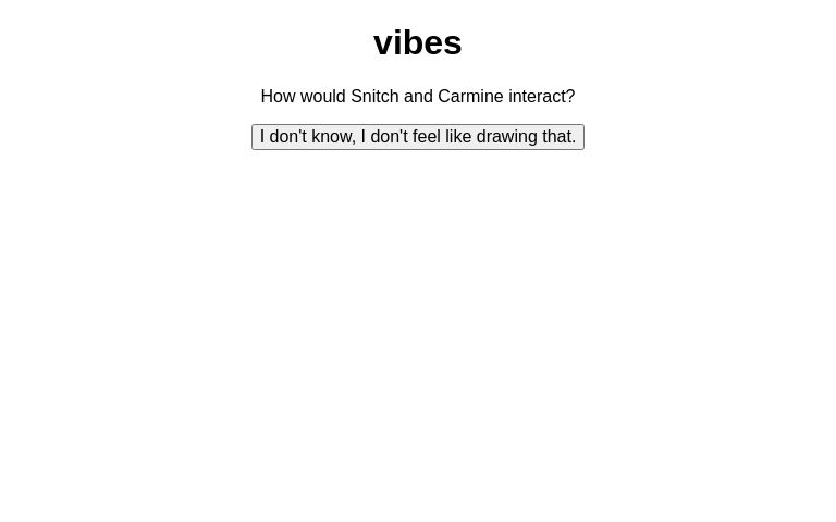 vibes ― Perchance Generator