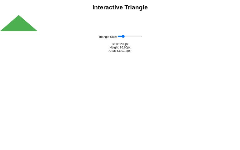 Interactive Triangle ― Perchance Generator
