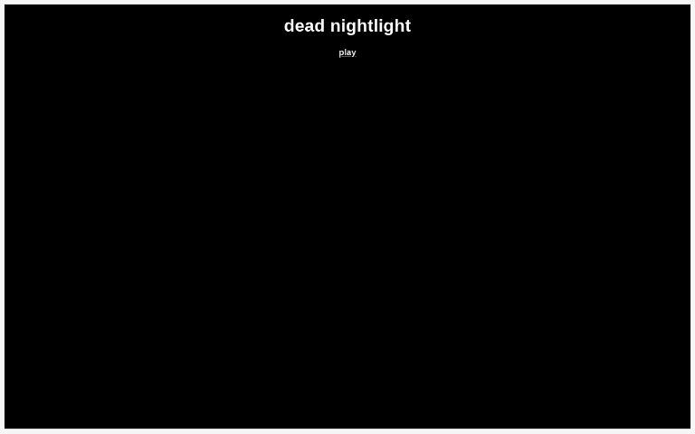dead nightlight ― Perchance Generator