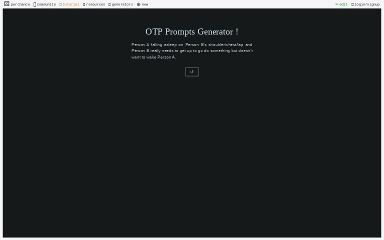 OTP Prompts Generator