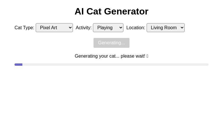 AI Cat Generator