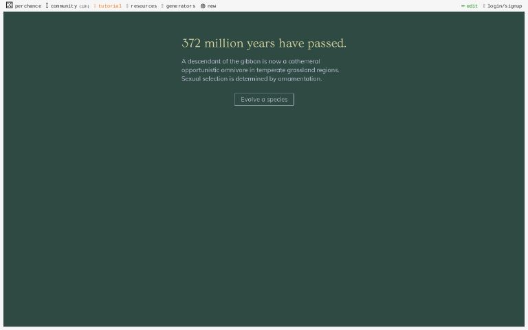Speculative Evolution Generator V2