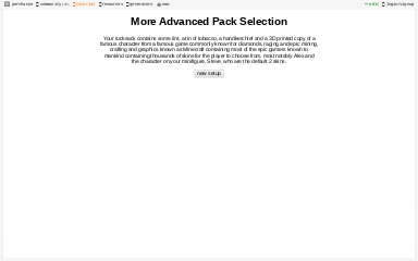 More Advanced Pack Selection ― Perchance Generator