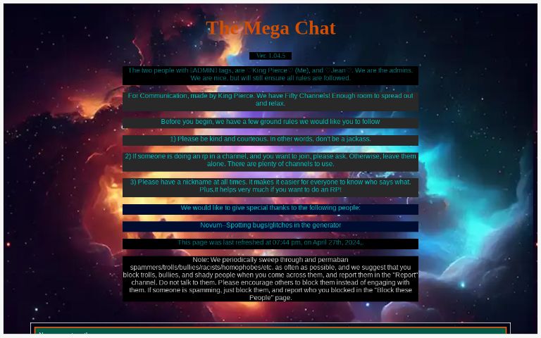 The Mega Chat