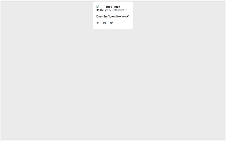 Tweet Template ― Perchance Generator