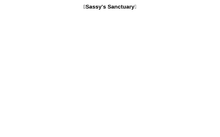 💖Sassy's Sanctuary🐎 ― Perchance Generator