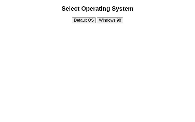 Select Operating System ― Perchance Generator