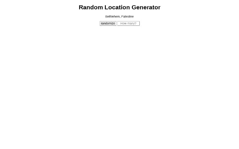 Random Word Generator