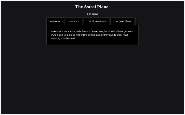 The Astral Plane! ― Perchance Generator