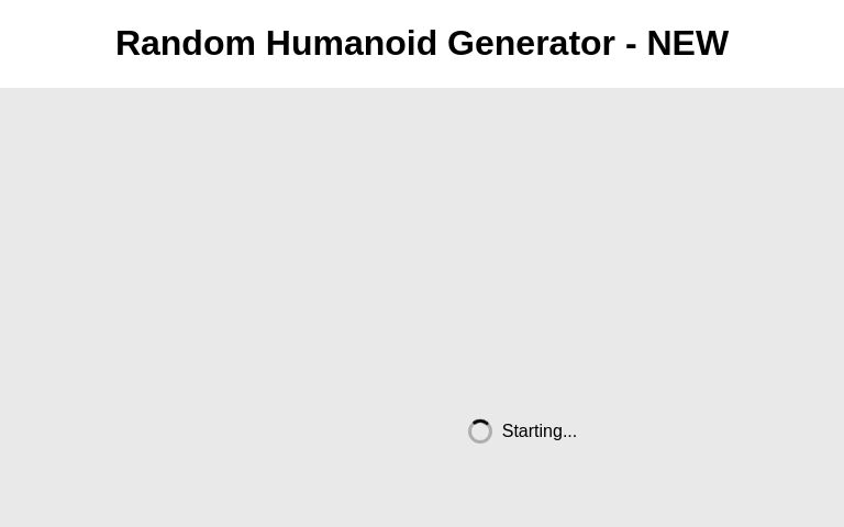 Random Creature Generator