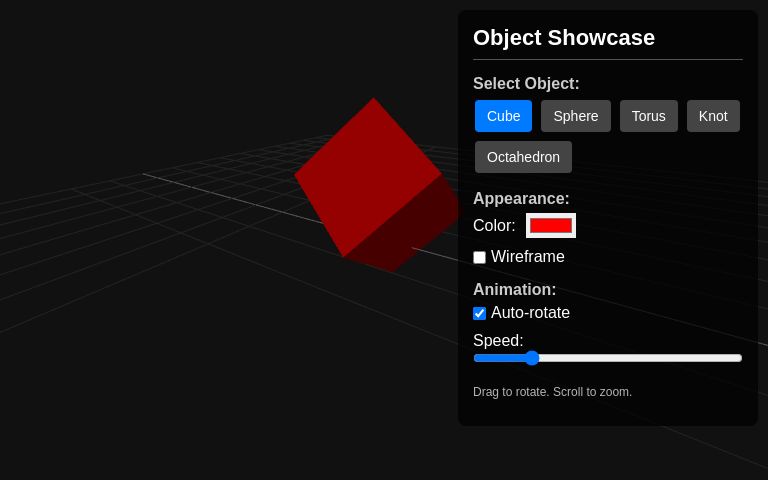 Object Showcase ― Perchance Generator