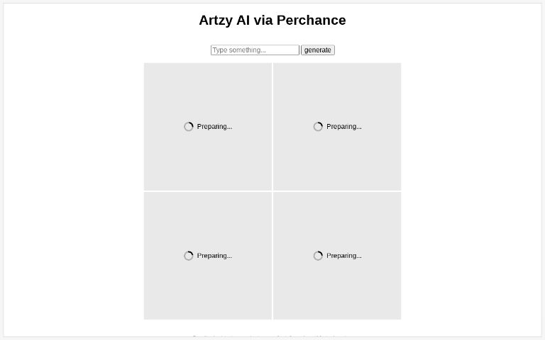 Artzy AI via Perchance ― Perchance Generator