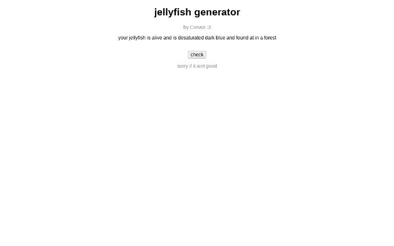 jellyfish generator