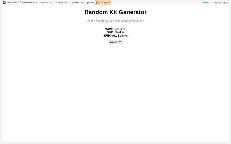 Random Kit Generator