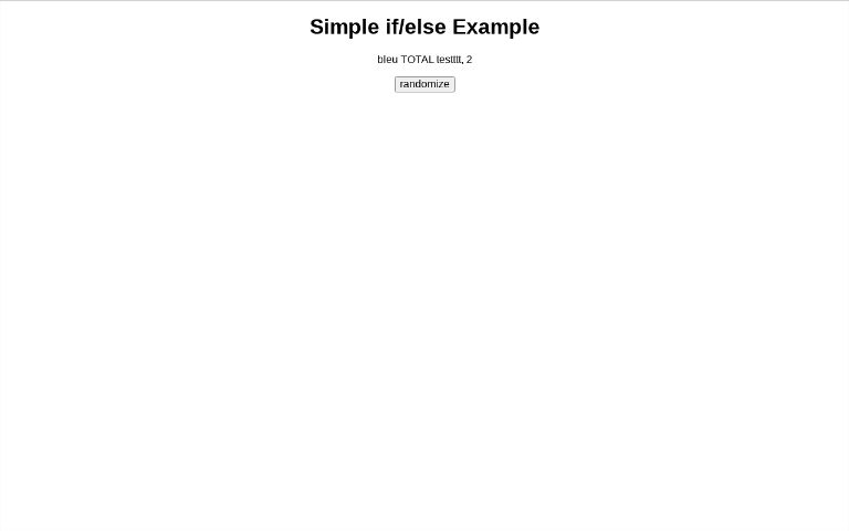 Simple if/else Example ― Perchance Generator
