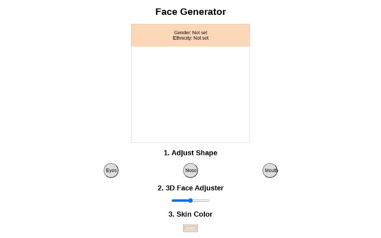 Face Generator