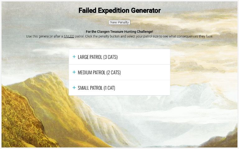 Failed Expedition Generator