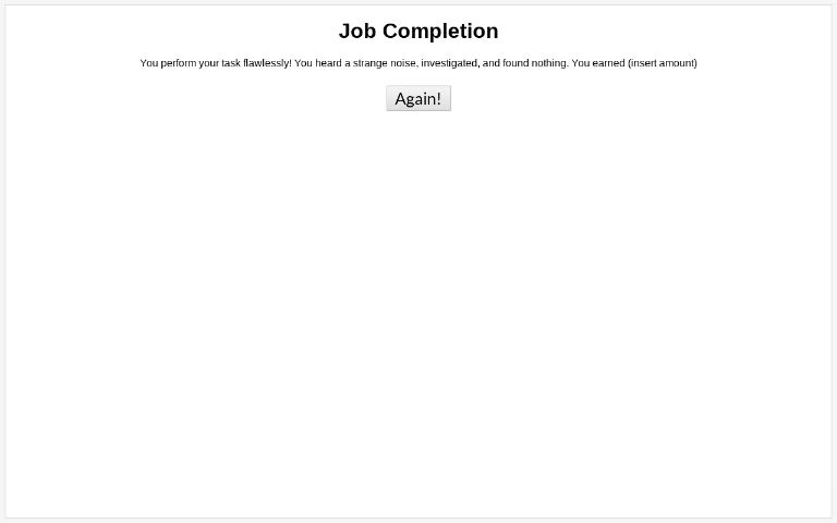 Job Completion ― Perchance Generator