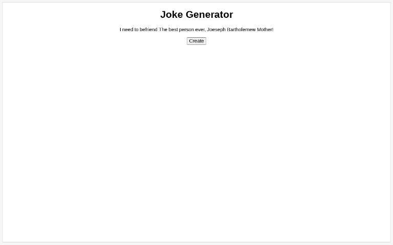 Joke Generator