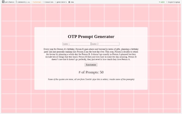 OTP Prompt Generator