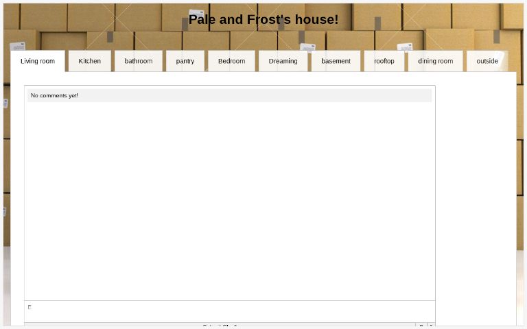 Pale and Frost's house! ― Perchance Generator