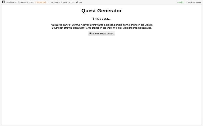 Quest Generator