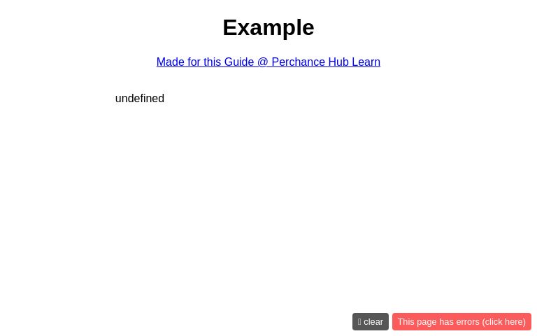 Example ― Perchance Generator