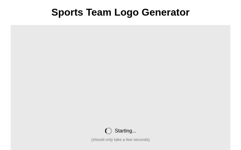 Sports Team Logo Generator
