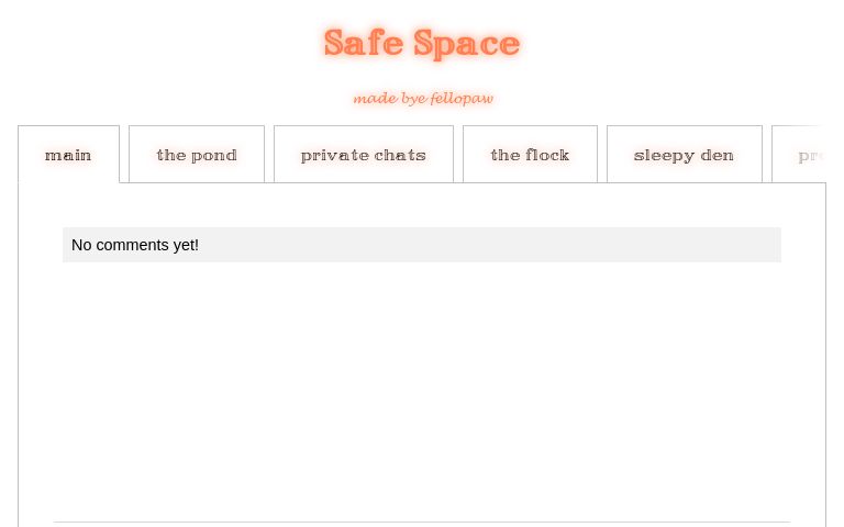 𝕊𝕒𝕗𝕖 𝕊𝕡𝕒𝕔𝕖 ― Perchance Generator