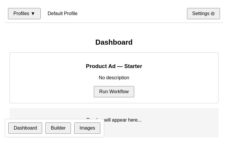 Dashboard ― Perchance Generator