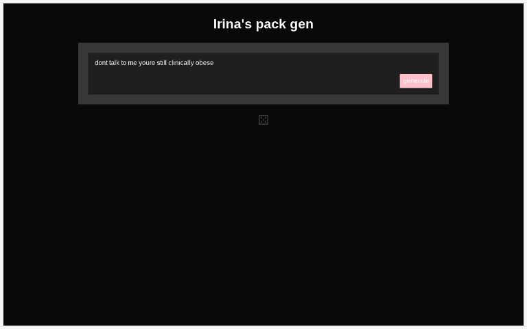 Perchance-Style Template (Dark) ― Perchance Generator