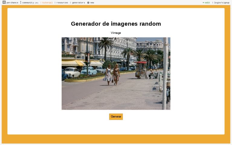 Generador de imagenes random