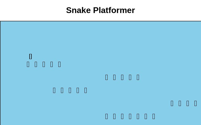 Snake Platformer ― Perchance Generator
