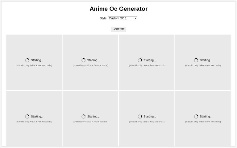 Anime Oc Generator