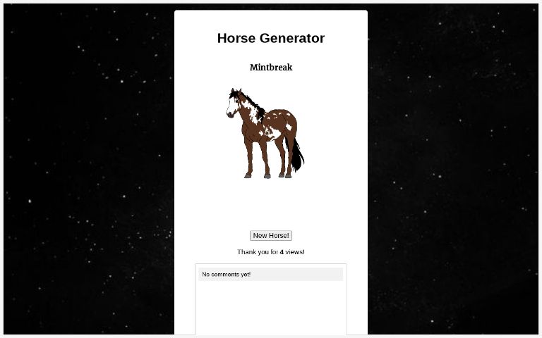 Kalis Horse Generator