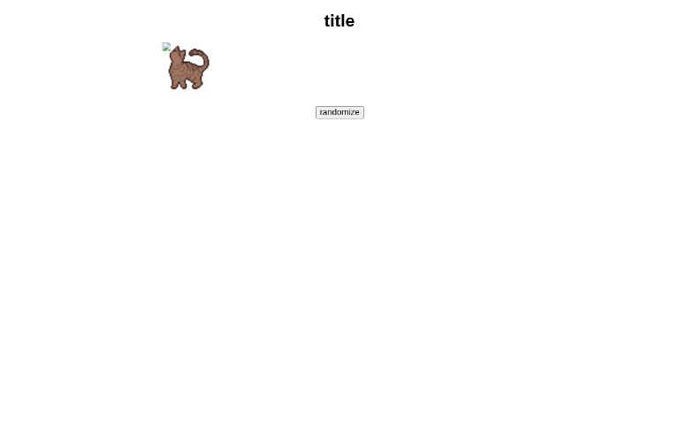 title ― Perchance Generator