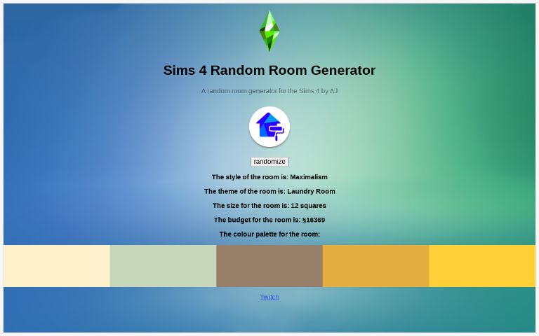 Sims 4 Random Room Generator