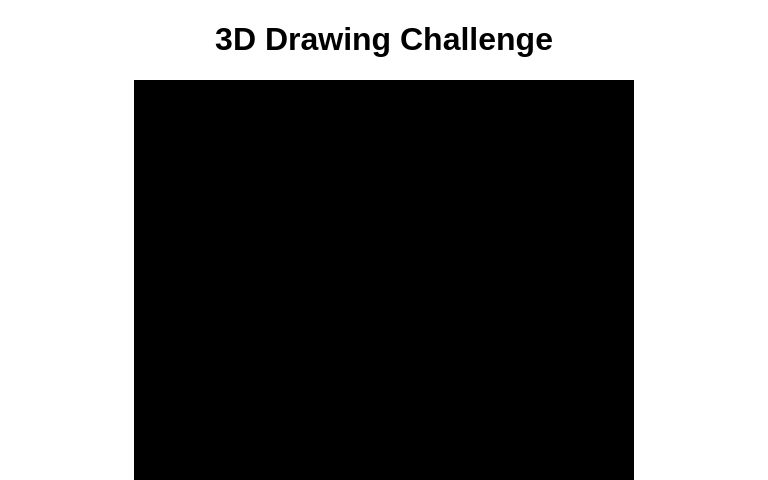 3D Drawing Challenge ― Perchance Generator