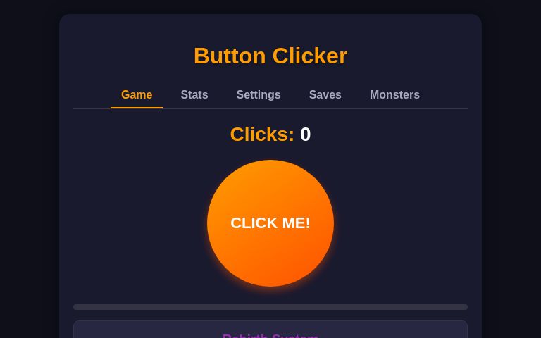 Button Clicker ― Perchance Generator