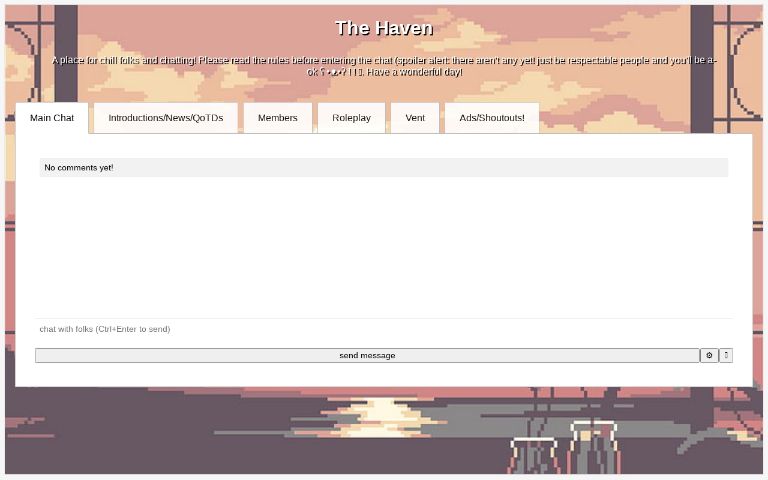 The Haven ― Perchance Generator