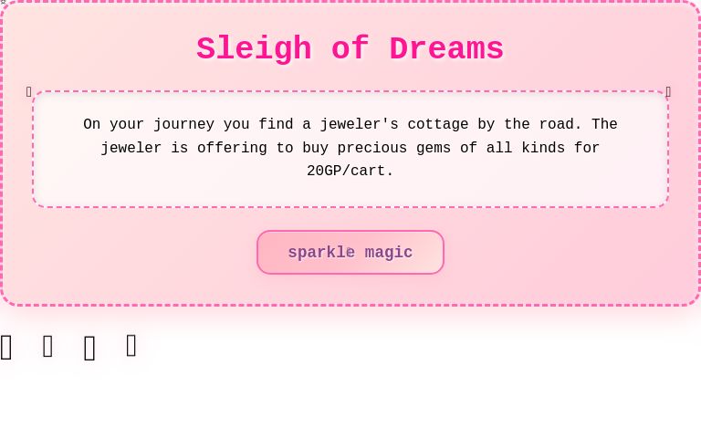Sleigh of Dreams ― Perchance Generator