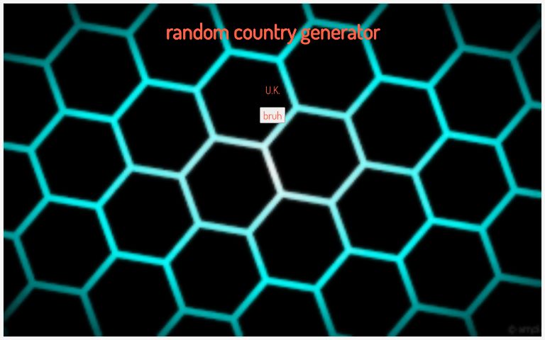 random country generator