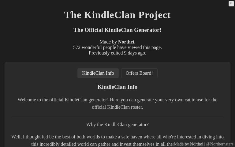 The KindleGen ― Perchance Generator