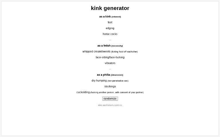 kink generator